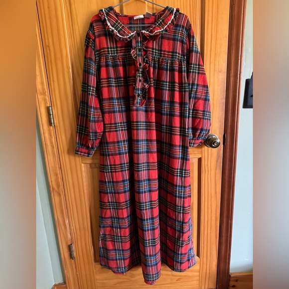 Laura Gayle | Intimates & Sleepwear | Vintage Laura Gayle Red Plaid ...